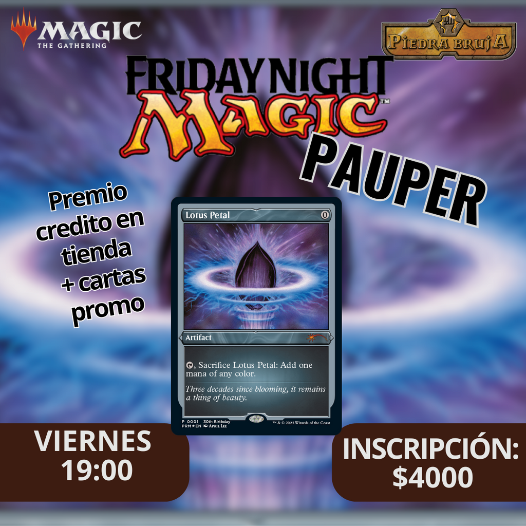 Torneo Magic Pauper– PiedraBruja