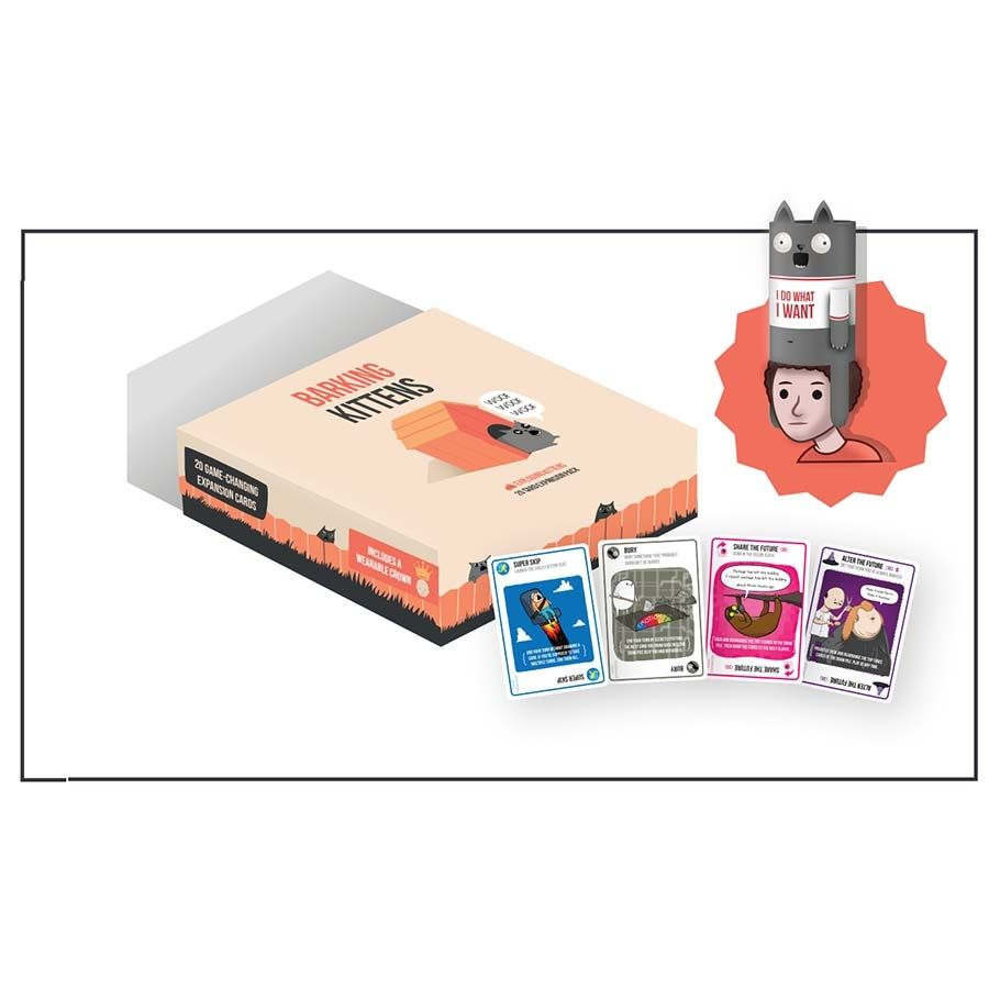 EXPANSIÓN EXPLODING KITTENS: BARKING KITTENS (ESPAÑOL) | Juego de Mesa | Expansion Exploding ...