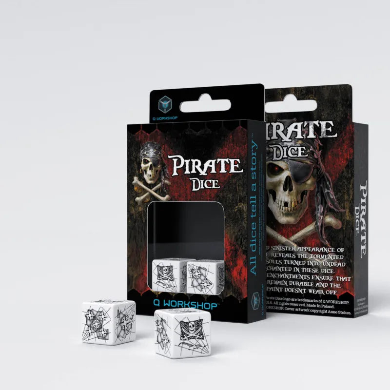 Pirate 2D6 2 Dice Set | Dados para Rol, D&D en PiedraBruja