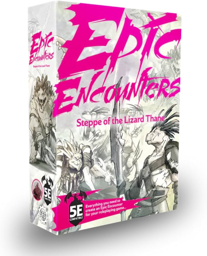 Epic Encounters - Steppe of the Lizard Thane - Juego de M... – PiedraBruja