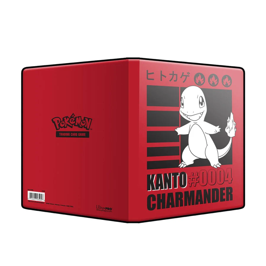 Portfolio Pokémon Charmander 4 Bolsillos | Álbum TCG - Piedra Bruja