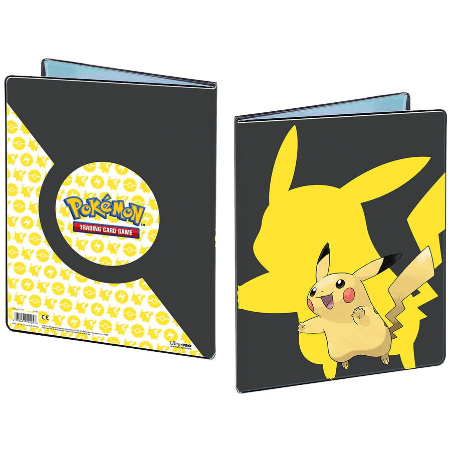 Portfolio Pokémon Pikachu 9 Bolsillos | Álbum TCG - Piedra Bruja