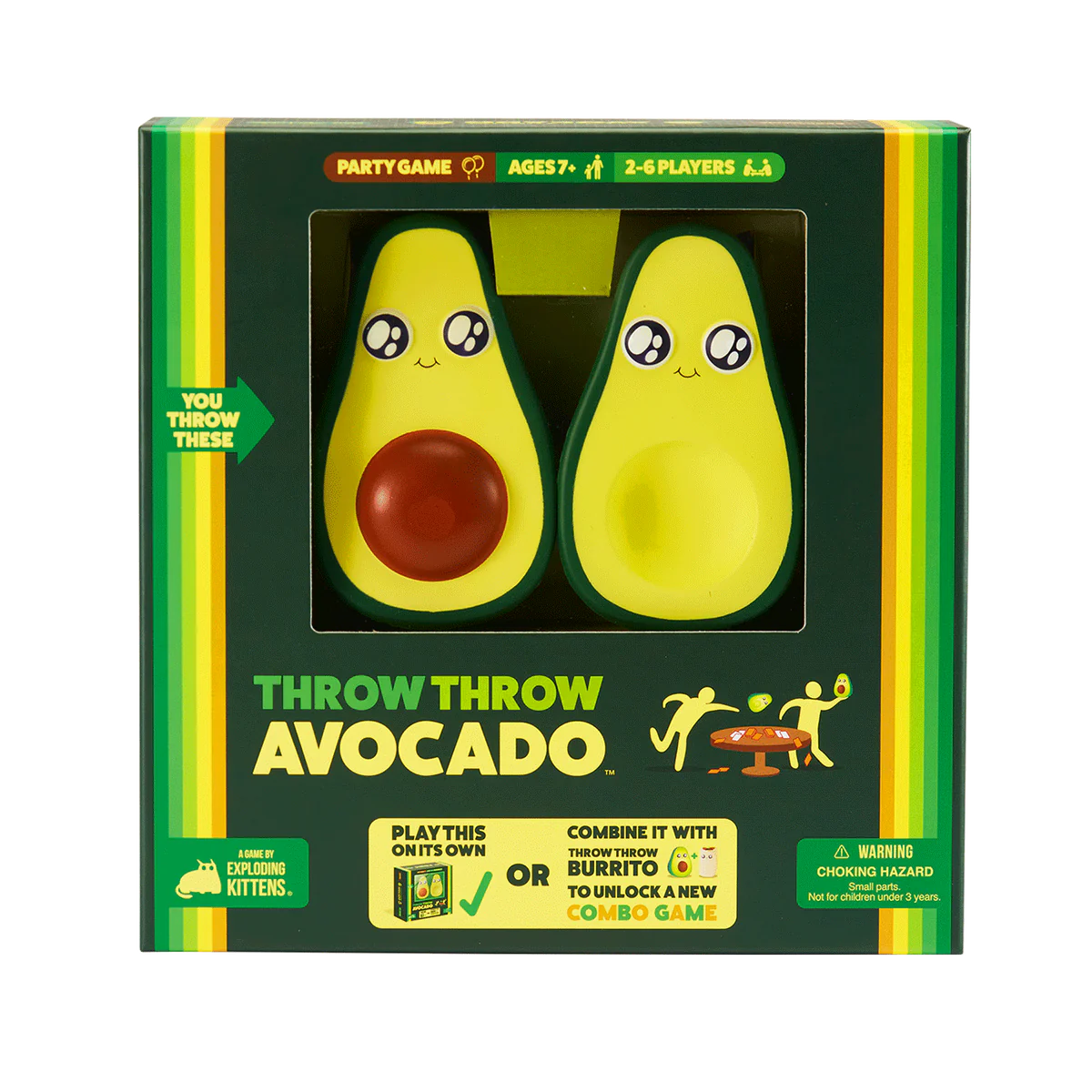 Throw Throw - Avocado - Juego de Mesa | Piedra Bruja – PiedraBruja