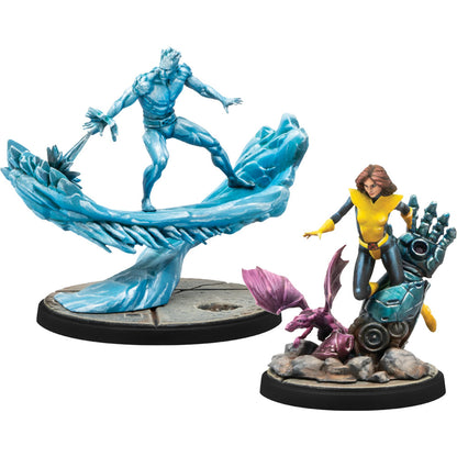 Marvel Crisis Protocol - Iceman & Shadowcat | Minis Wargames en PiedraBruja
