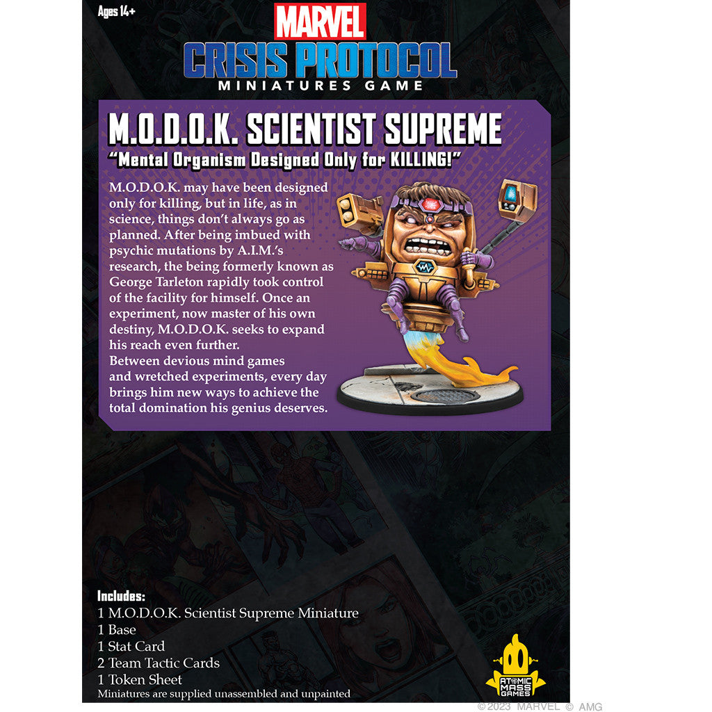 Marvel Crisis Protocol - M.O.D.O.K Scientist Supreme | Minis Wargames ...